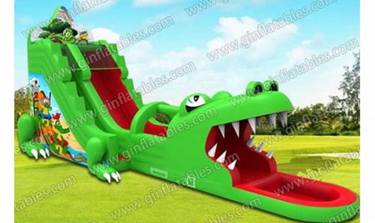 Dive into Excitement: Experience the Thrill of Alligator Water Slides