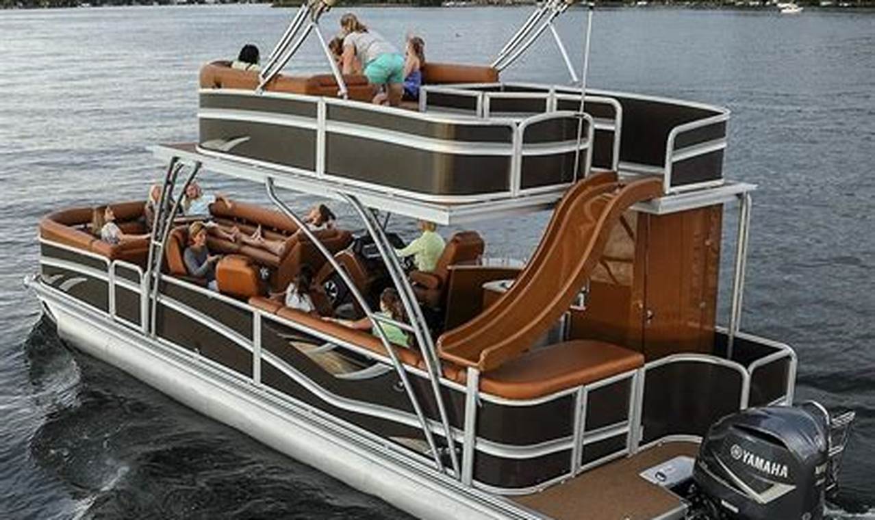 Discover the Thrill: Pontoon Boats with Slides for Sale