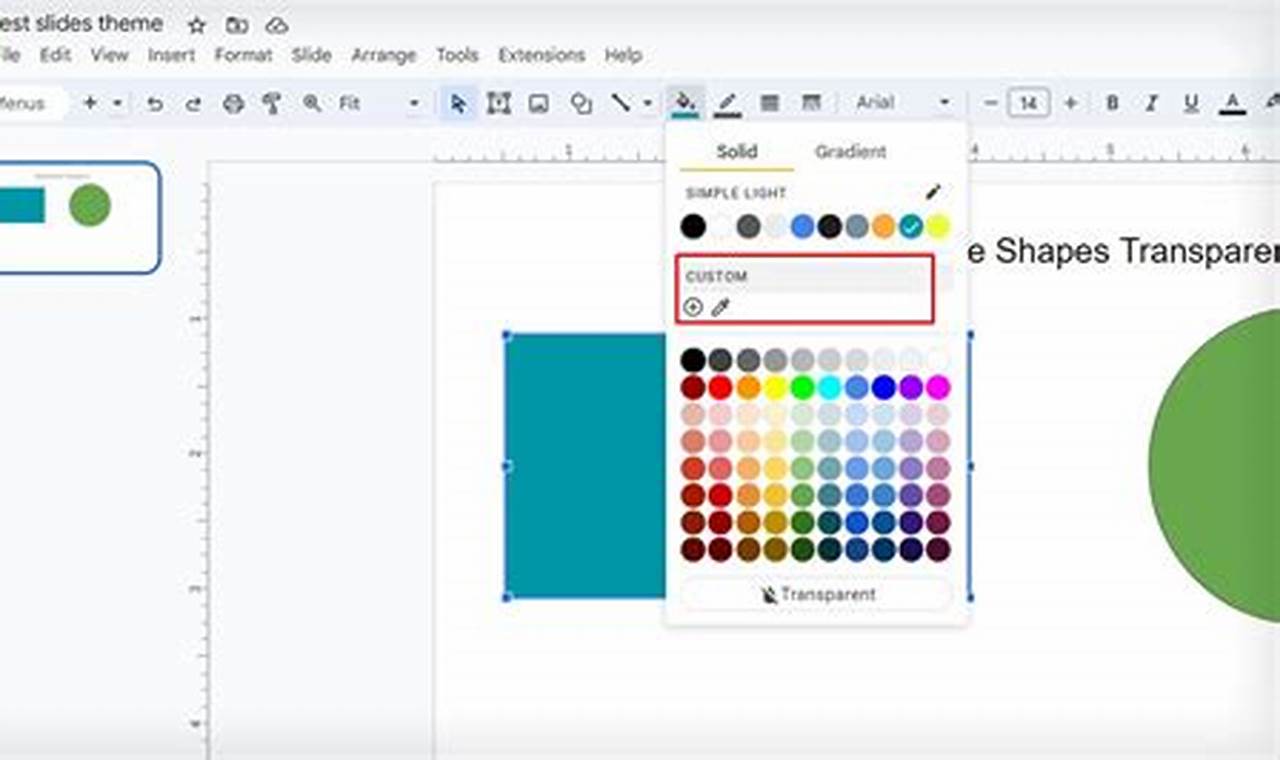 The Ultimate Guide to Adjusting Shape Opacity in Google Slides: A ...