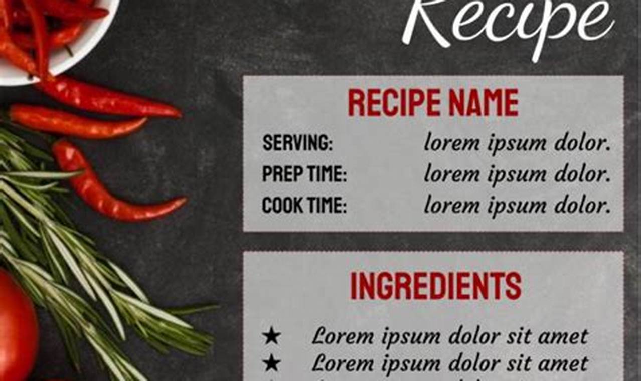 The Ultimate Guide to Google Slides Recipe Templates: Create Stunning ...