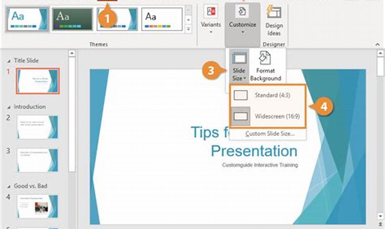 Optimize Your PowerPoint Presentations: A Guide to Slide Dimensions Optimize Your PowerPoint Presentations: A Guide to Slide Dimensions