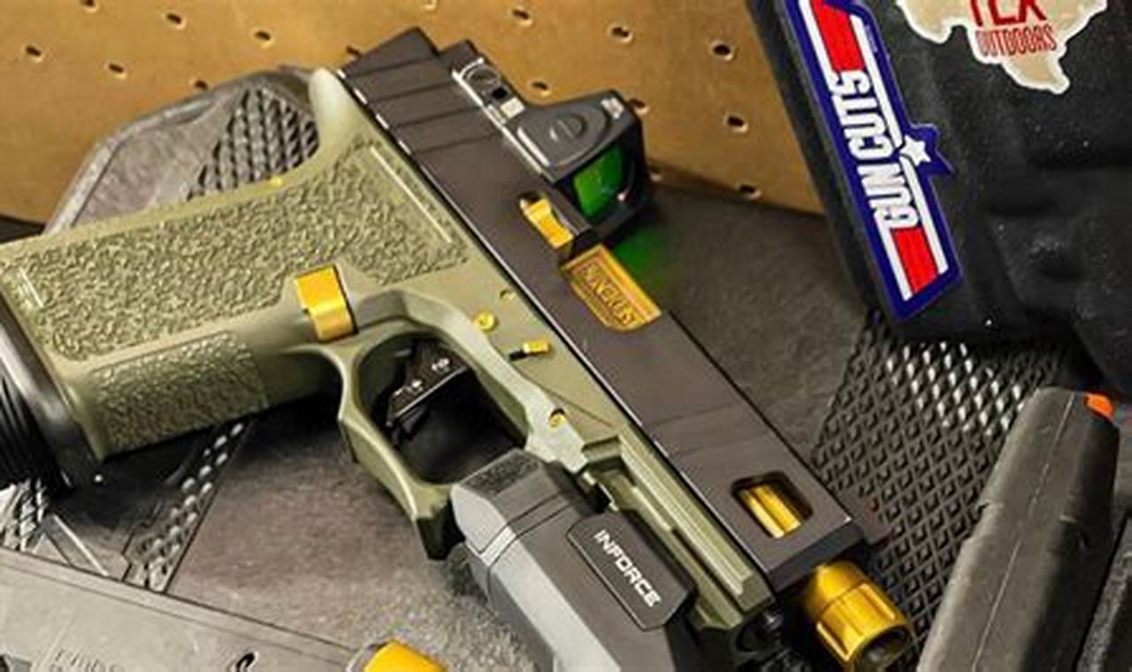 Complete Glock 19 Slide