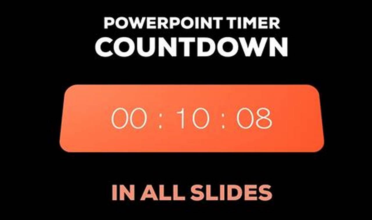 Elevate Your Presentations with PowerPoint Slide Timer Countdown: The ...