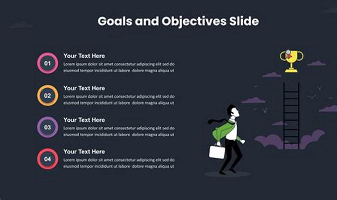 Pink and Blue Gradient Chapter Objectives PowerPoint Slide: A Visual ...