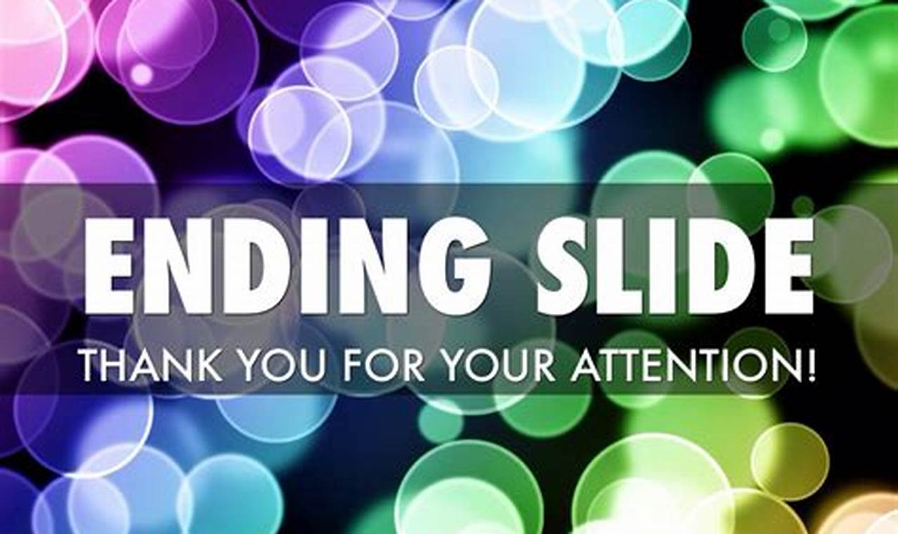 Master the Art of Ending PowerPoint Slides: A Comprehensive Guide to ...