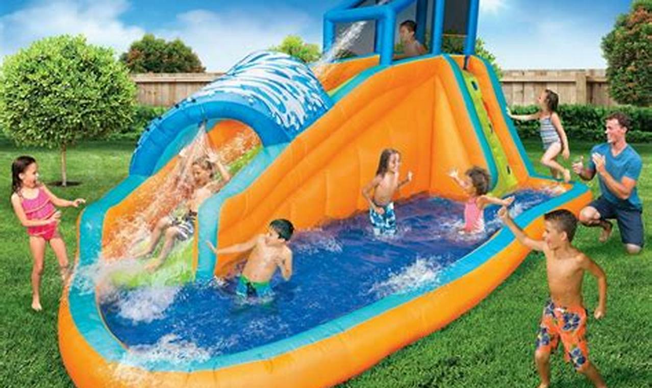 The Ultimate Water Slide Inflatable Pool: Cool Off and Slide into ...