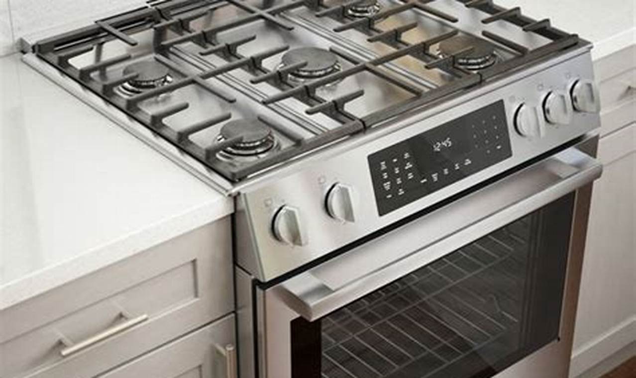 Bosch: Slide-In Gas Ranges for Seamless Kitchen Style & Functionality