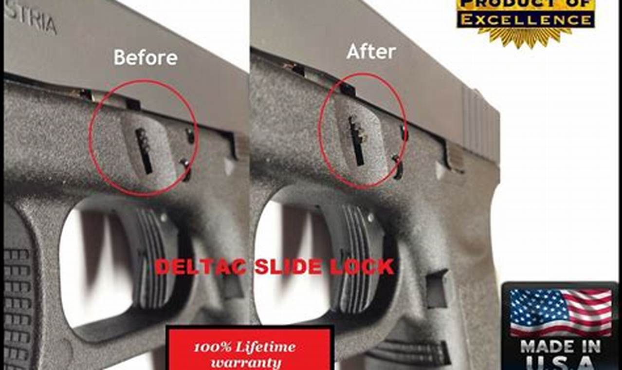 Elevate Your Glock 19: Extended Slide Locks for Precision and Control