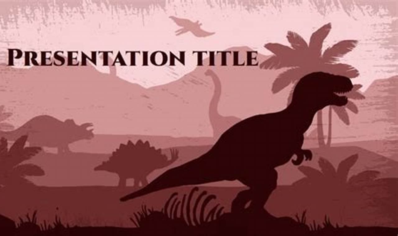 Unleash the Power of Dinosaurs: Captivating Google Slides Themes for Engaging Presentations