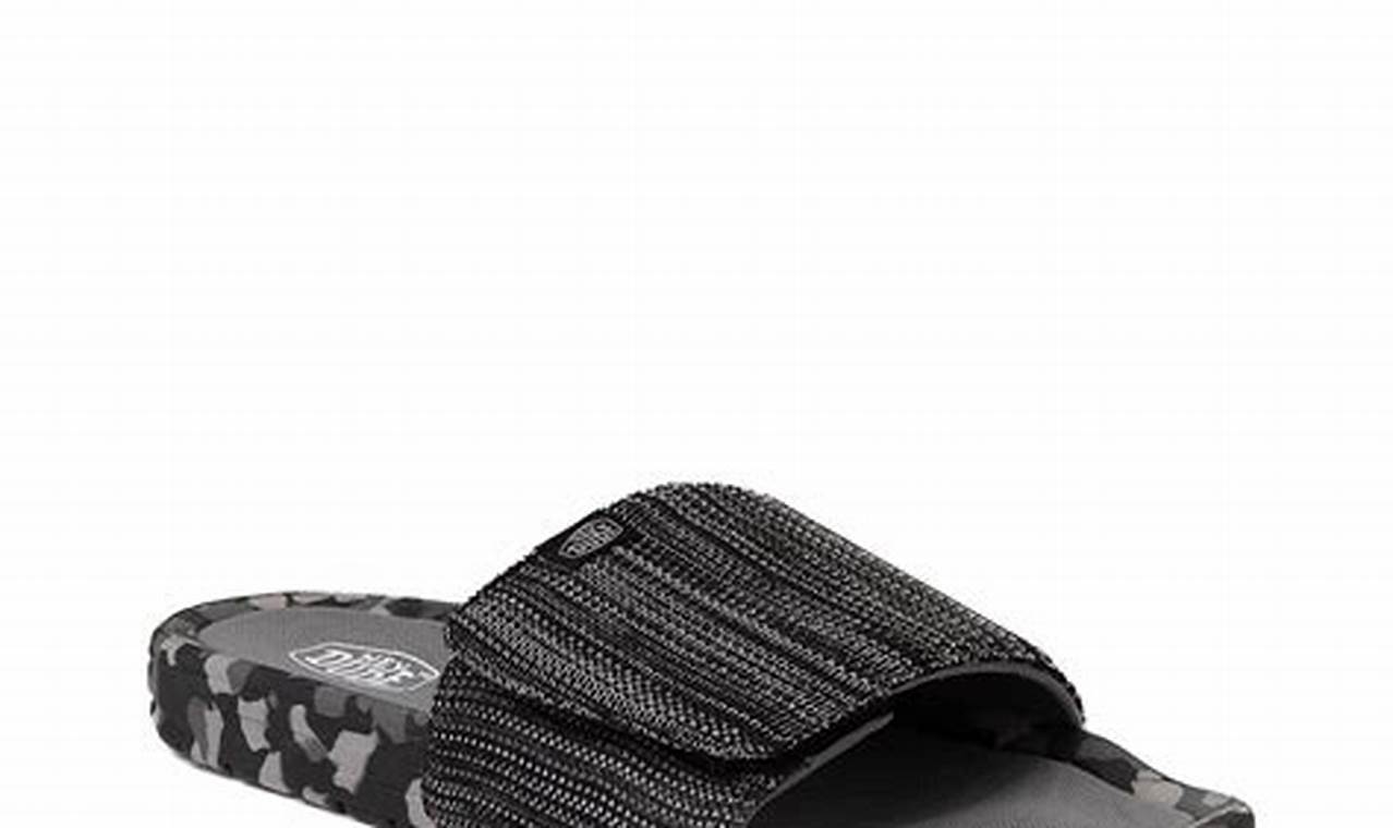 Discover Unparalleled Comfort with Hey Dude Slides for Men: The Epitome ...