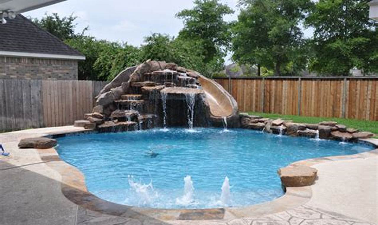 Unveil the Ultimate Backyard Paradise: Swimming Pool Rock Slide ...