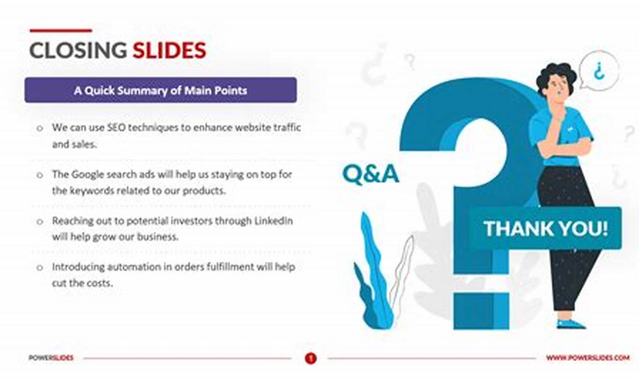 Perfect Closing Slides for PowerPoint: A Guide to Captivating Endings