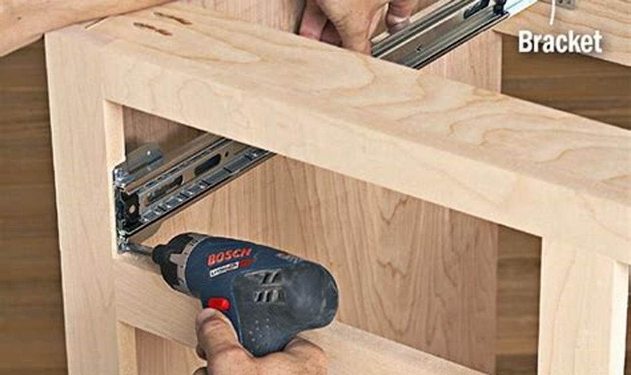 The Ultimate Guide to Installing Drawer Slides on Frameless Cabinets ...