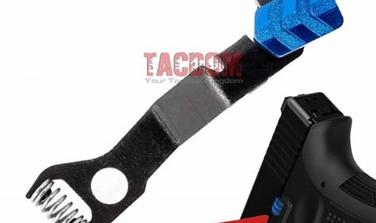 Glock 43 Extended Slide Release