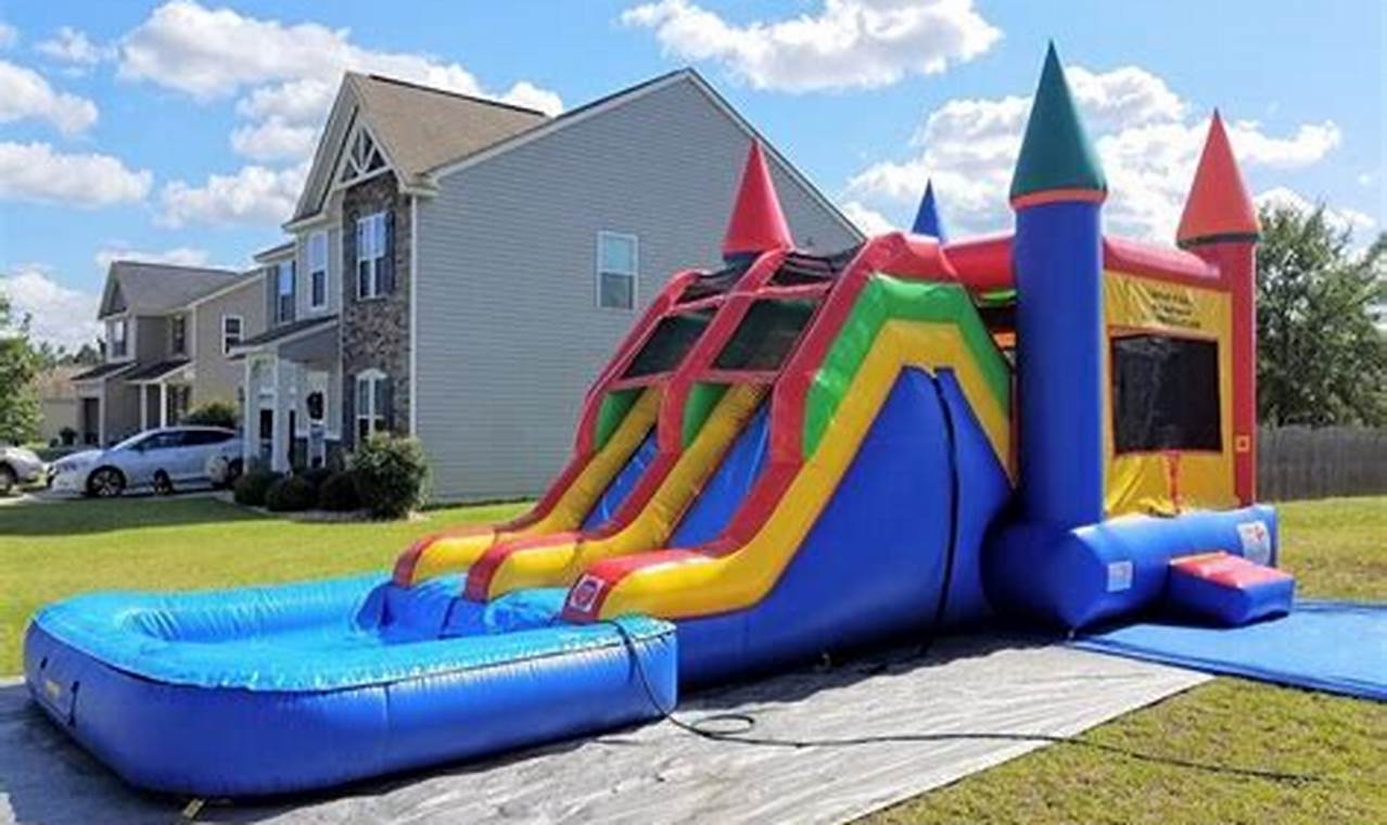 Ultimate Summer Fun: Inflatable Bounce House Water Slides for Endless ...