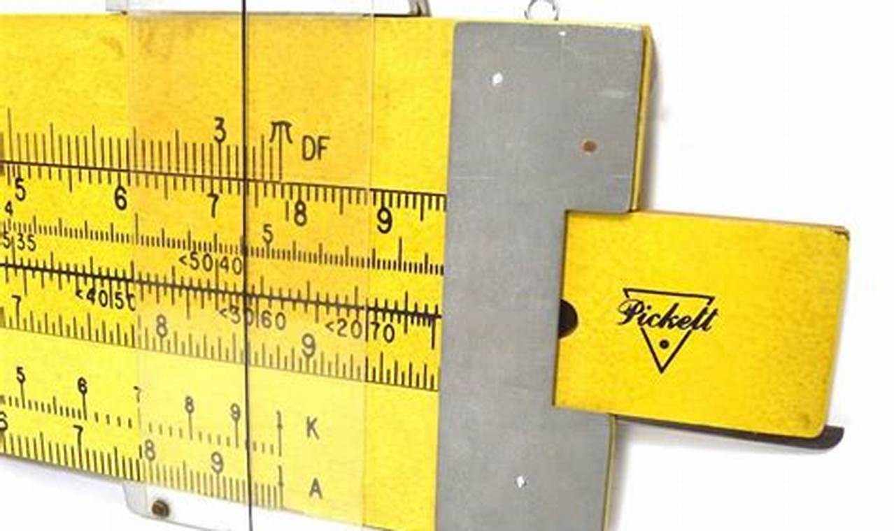 Discover the Precision of Giant Slide Rules for Sale: Unlocking ...