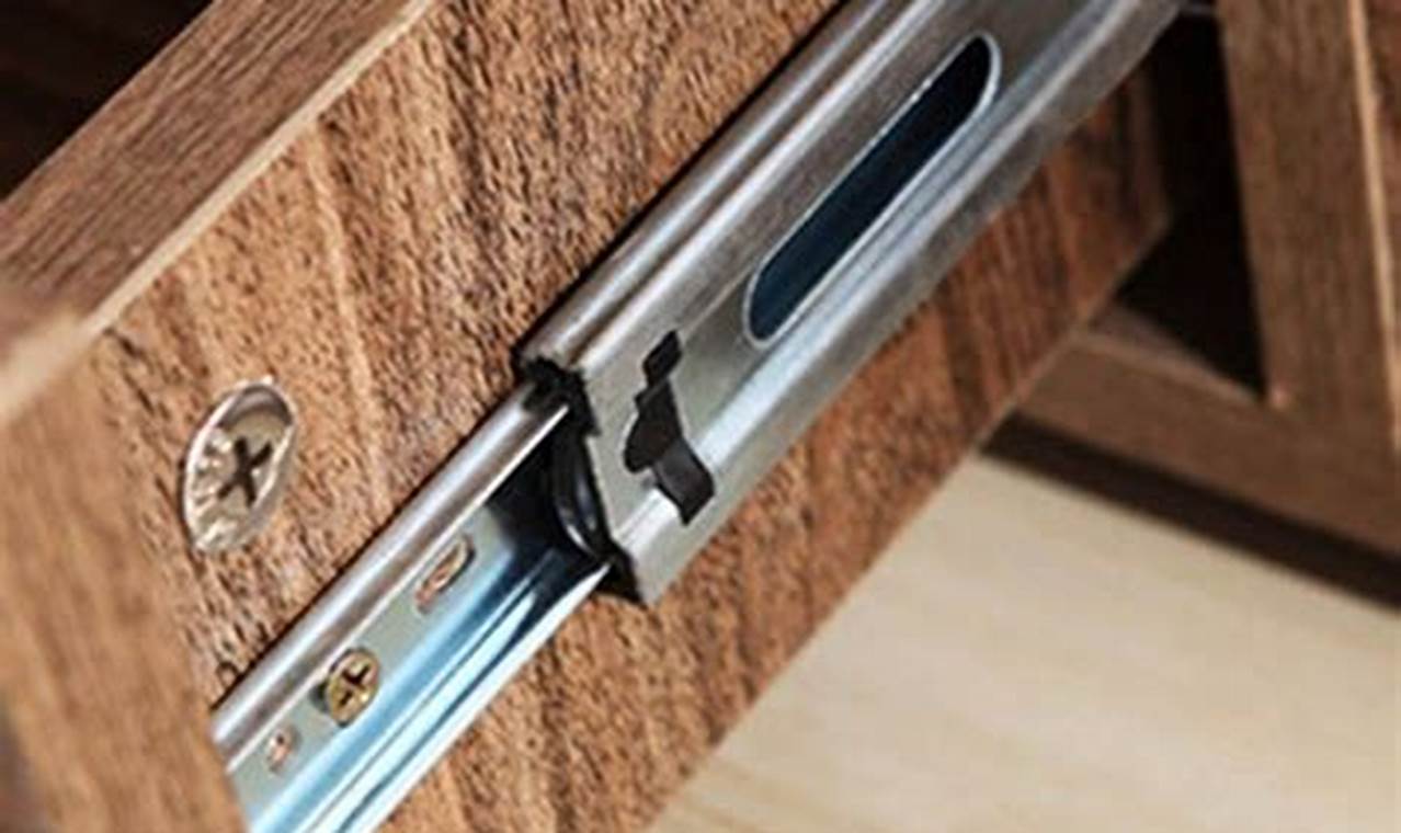 Comprehensive Guide: Fixing Drawer Slides with Ball Bearings Made Easy