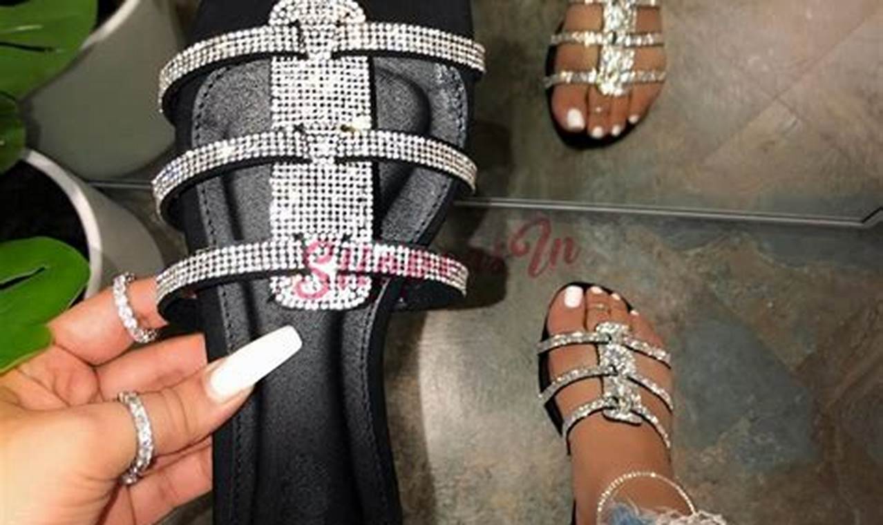 Glamorous Silver Slide Sandals with Heels: Elevate Your Style
