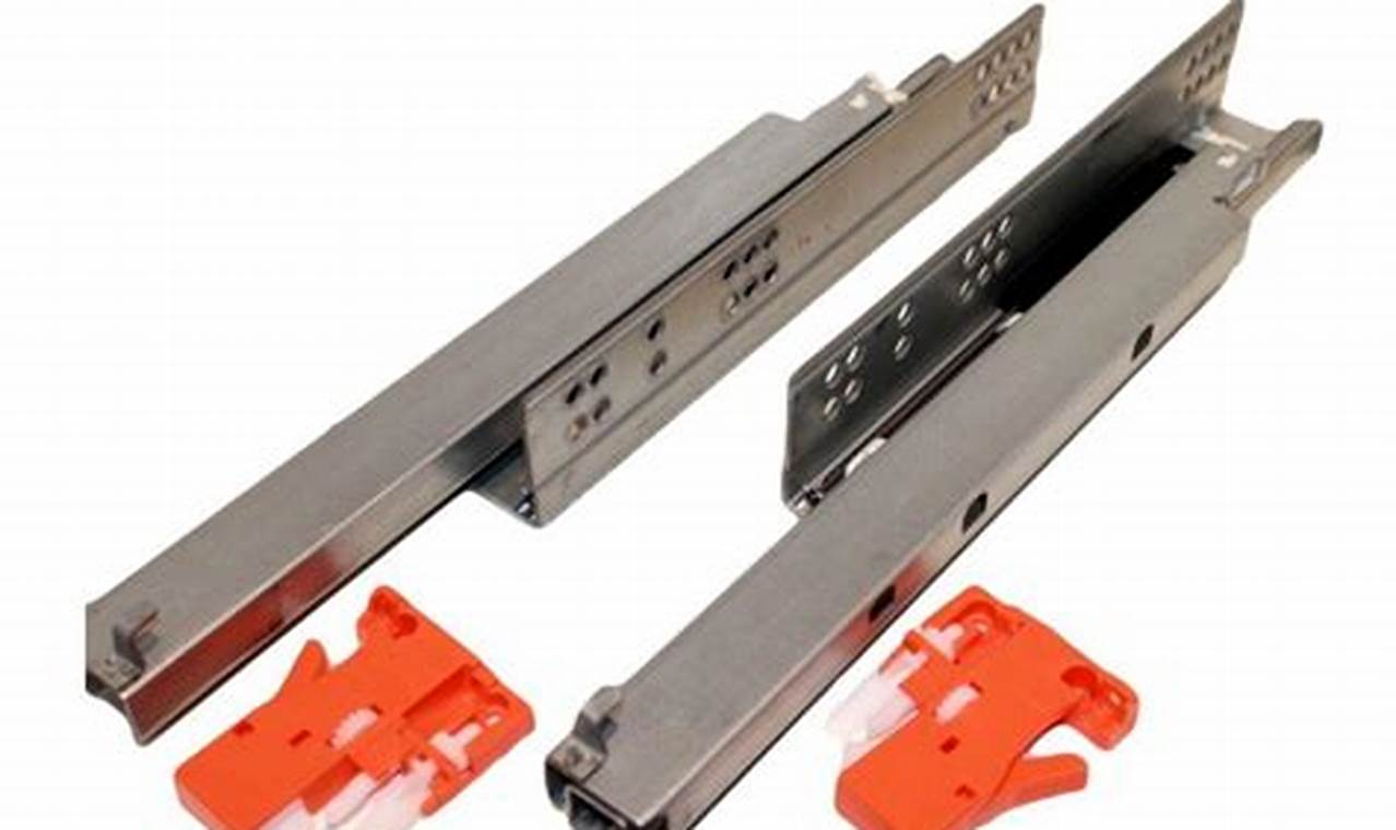 Superior Self Closing Drawer Slides: Enhance Your Cabinetry
