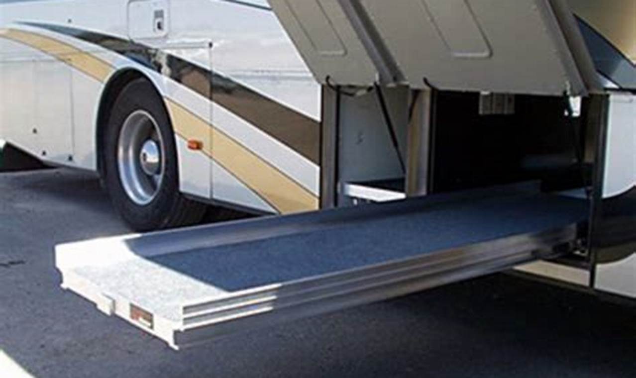 Premium RV Cargo Tray Slides: Secure and Effortless Storage for Your ...