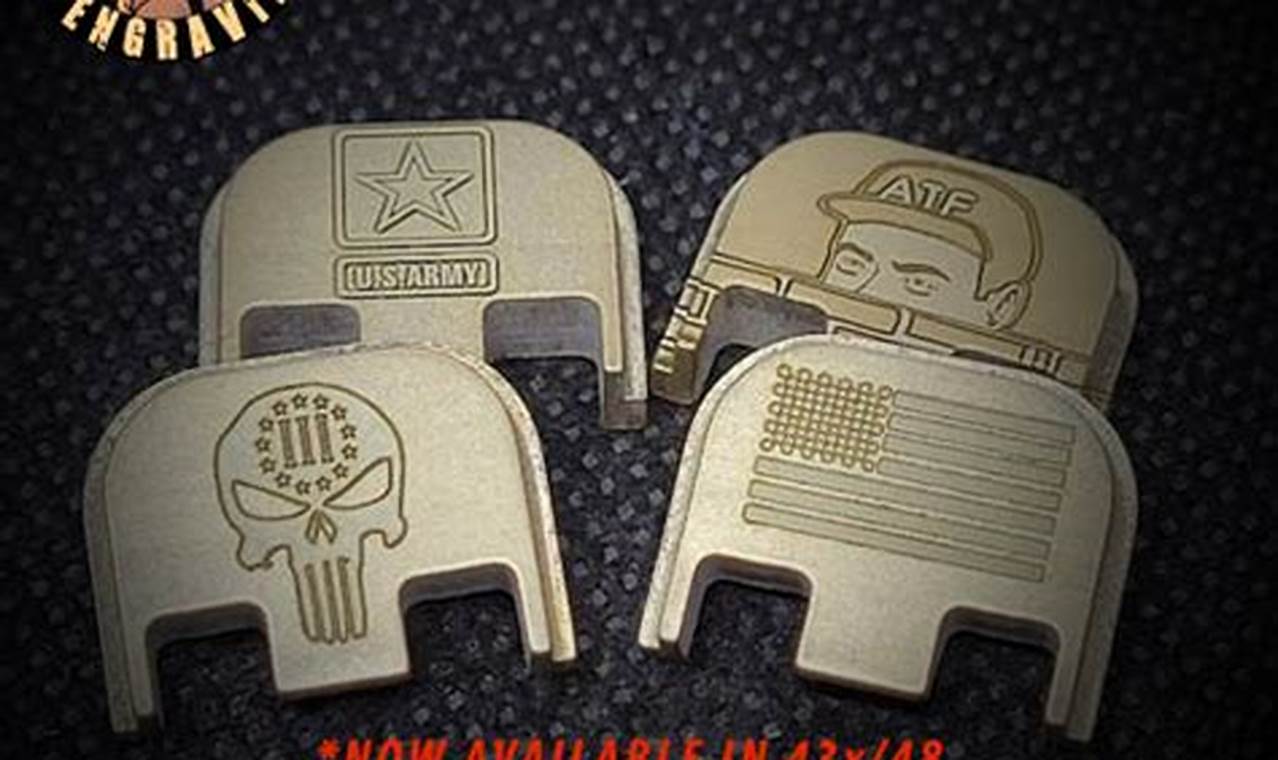 Customize Your Glock with Premium Slide Plates: Enhance Grip, Accuracy ...