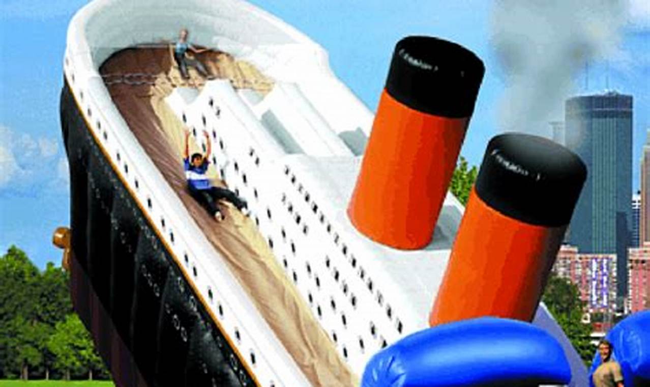 Experience the Majesty of the Titanic Water Slide