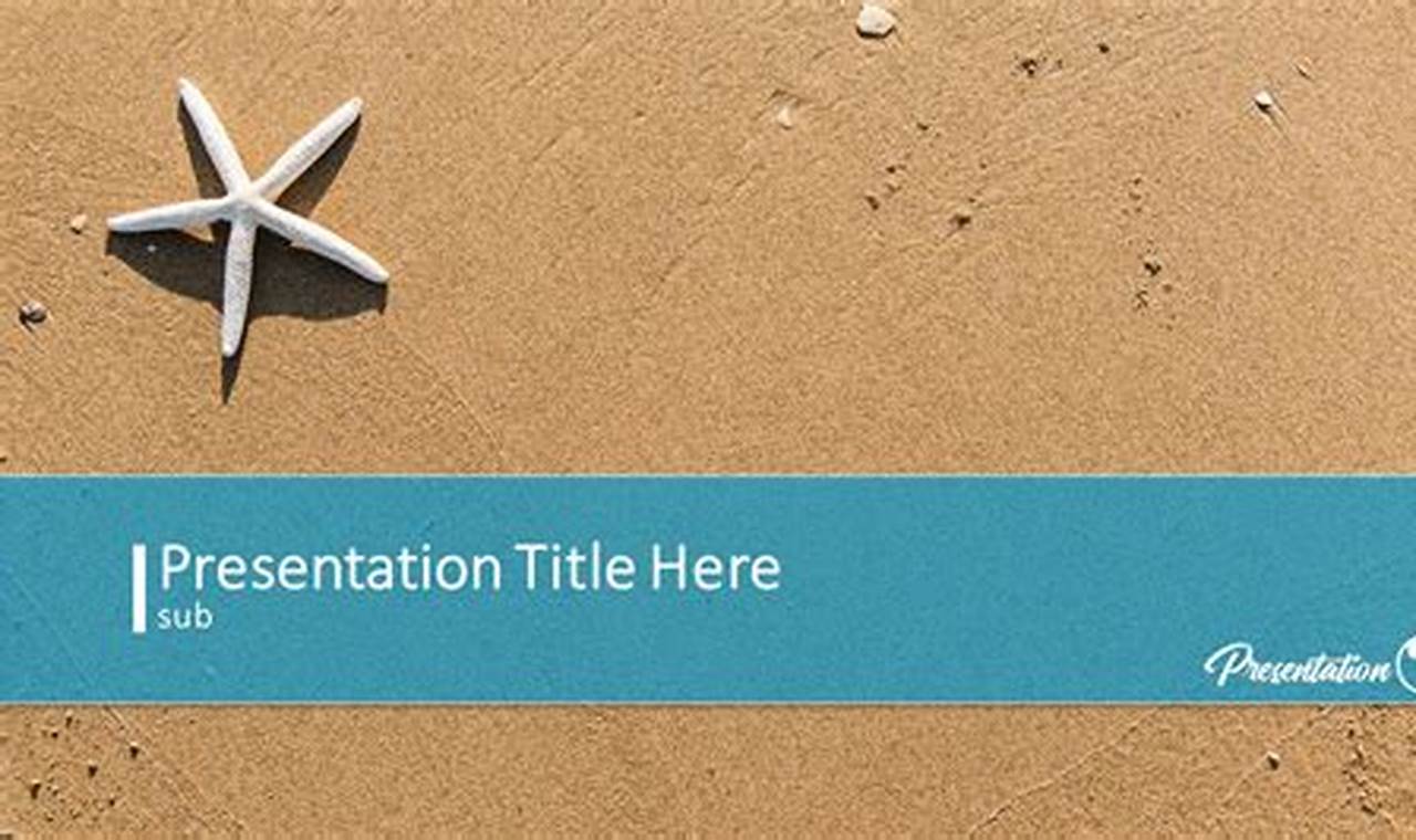 Stunning Beach-Themed Google Slides Themes for Your Presentations