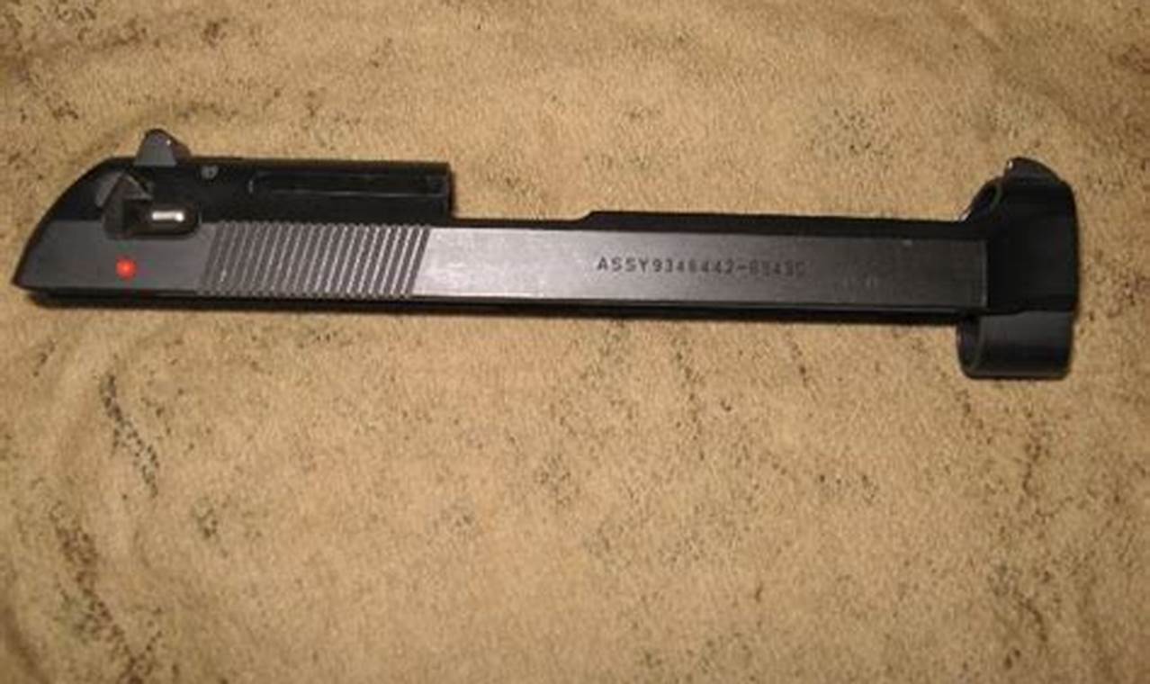 Beretta M9 Slide: Upgrade Your Pistol for Enhanced Performance