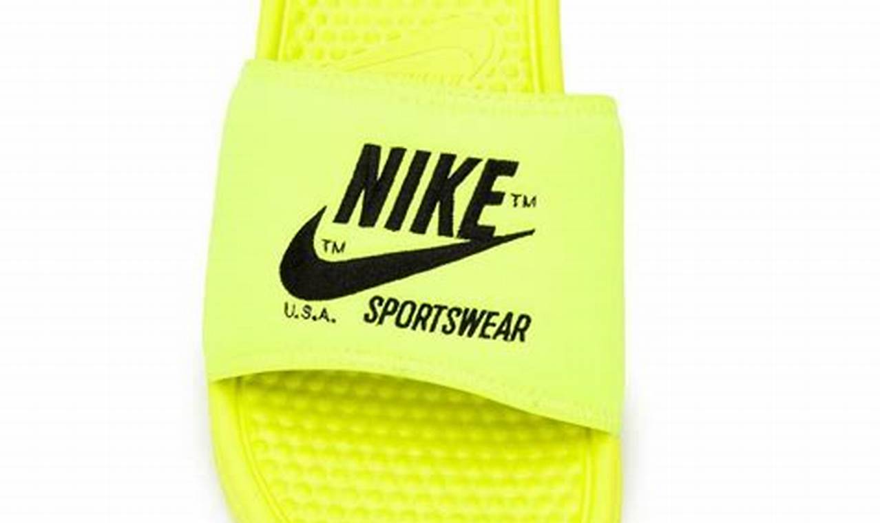 Elevate Your Style with Nike Slides Neon: The Ultimate Footwear for ...